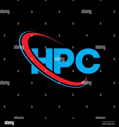 Hpc Logo Hpc Letter Hpc Letter Logo Design Initials Hpc Logo Linked With Circle And Uppercase