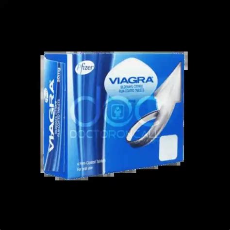 Viagra Sildenafil 50mg Tablet 4s Strip