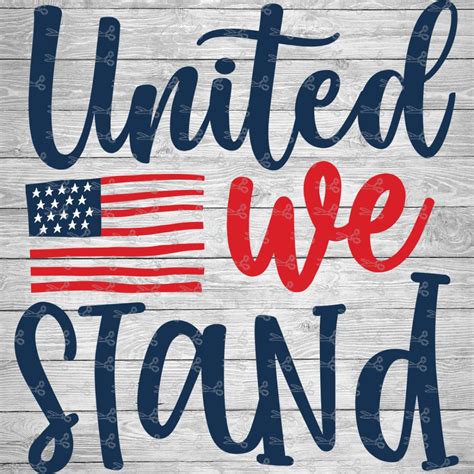 United We Stand Svg Eps And Png Files Digital Download Files For Cricut