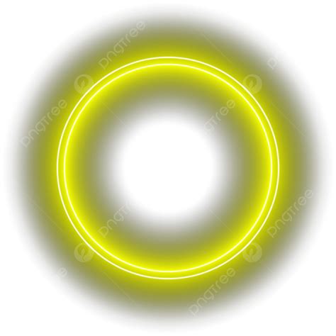 네온 노란색 빛나는 원 빛 네온핑크 네온 서클 노란색 원 Png 일러스트 및 벡터 에 대한 무료 다운로드 Pngtree