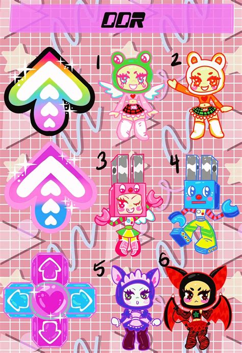 Ddr Dance Dance Revolution Game Vinyl Stickers Etsy Ddr Dance Dance Revolution Game Vinyl Stickers Etsy