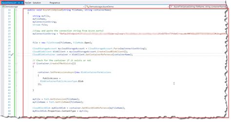How To Upload And Download File From Azure Blob Storage Using C And Powershell Azure Lessons