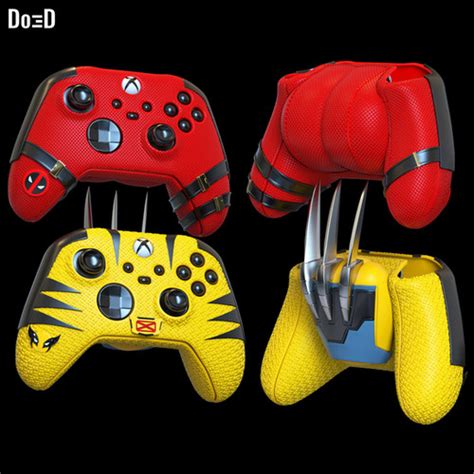 Deadpool And Wolverine Xbox Controller Case 3d Printable Model Print File Dwx1 Do3d