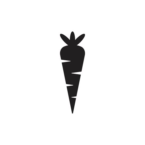 Black Carrot Icon