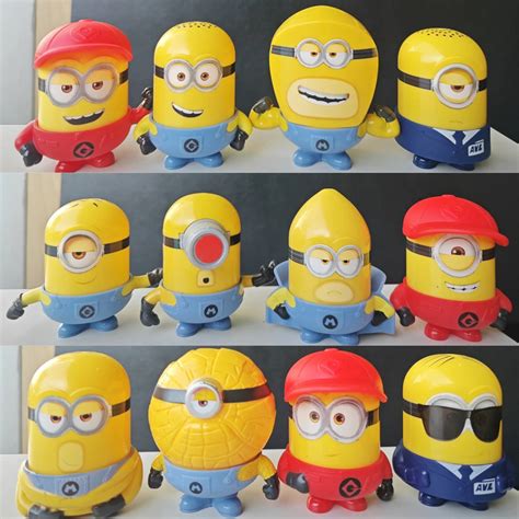 Disney S Despicable Me 4 Minions Action Figure Conjunto Completo