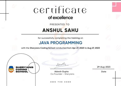 Anshul Sahu On Linkedin Javaprogramming Adarshgupta Problemsolving