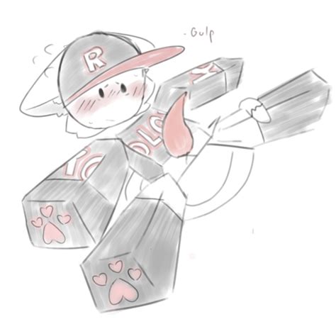 Rule 34 1boy Blocky Body Blush Gay Guest Roblox Male Neko Guest