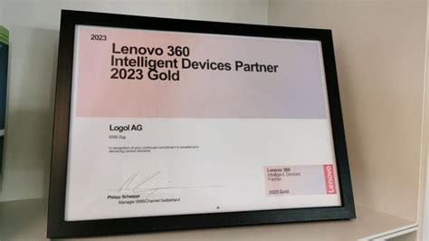 Logol Ag On Linkedin Lenovo Intelligentservices Goldpartner Innovation Logolag…