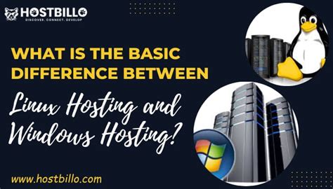 What Is The Basic Difference Between Linux Hosting And Windows Hosting
