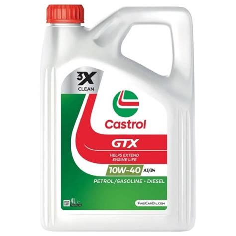 Castrol GTX 10W40 A3/B4 4L I Oleje silnikowe