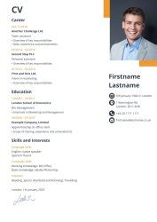 CV Template 2025 Latest CV Template CVhero