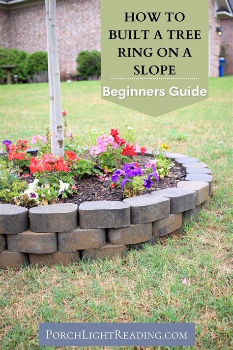 Tree Ring Landscape Landscaping Around Trees Diy Tree Rings Brick Garden