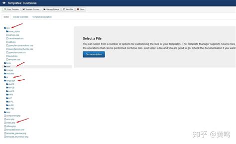 如何在joomla管理面板中访问文件并进行编辑 知乎