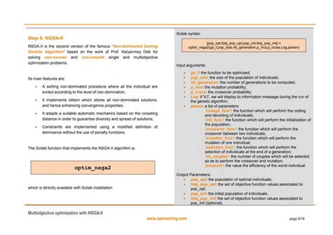 Multiobjective Optimization And Genetic Algorithms In Scilab Pdf