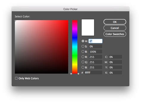 Solved Illustrator Cc 2017 Color Picker Window Defaults Adobe