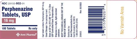 Perphenazine Package Insert