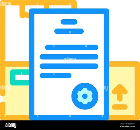 Documentation Wholesale Color Icon Vector Documentation Wholesale Sign