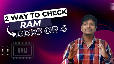 How To Check Ram Type Ddr3 Or Ddr4 In Windows 10 Two Way Youtube
