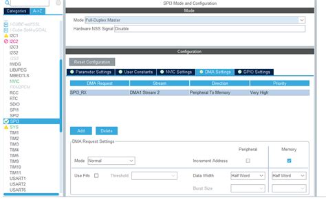 Stm32f401 Spi Clk Turns Off With Dma Stmicroelectronics Community