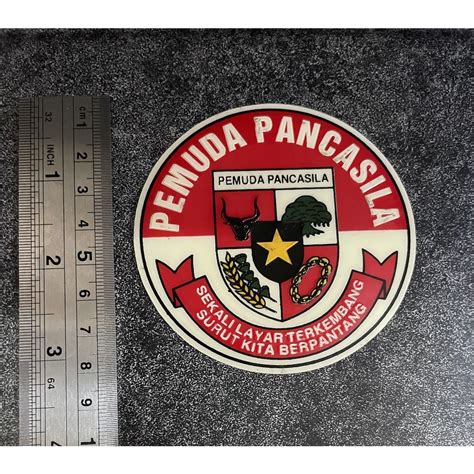 Jual Sticker Pemuda Pancasila Sticker Stiker Pp Stiker Pemuda Pancasila Shopee Indonesia
