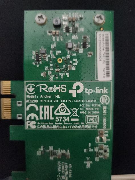 TP Link PCIe Wifi Card Computers Tech Parts Accessories Computer Parts On Carousell