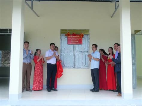 Chủ Nhiệm Ubkt Tỉnh ủy Trần Quang Minh Dự Khánh Thành điểm Trường Mầm Non Tại Huyện Quang Bình