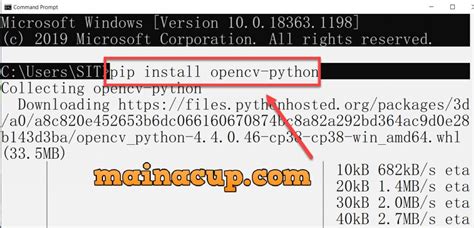 ติดตั้ง Opencv Python รับเขียนโปรแกรม Php Mysqlรับสอนเขียนโปรแกรม Php