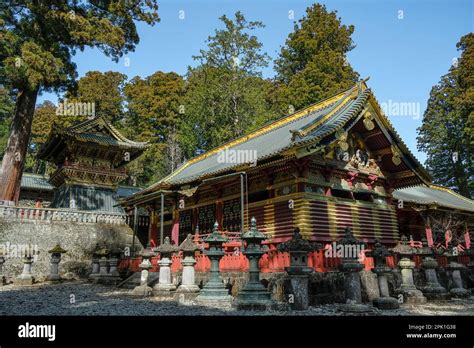 Nikko Japan March 11 2023 Nikko Toshogu The Shinto Shrine A