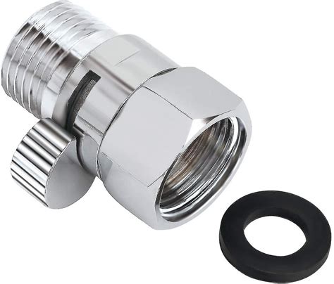 Shower Head Stop Valve Flow Control Stop Valve Brass Faucet Flow Rate Universal Replacement Part