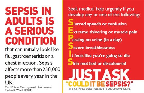 Nhs England On Twitter Sepsis Is A Serious Complication Of An Hot Sex Picture