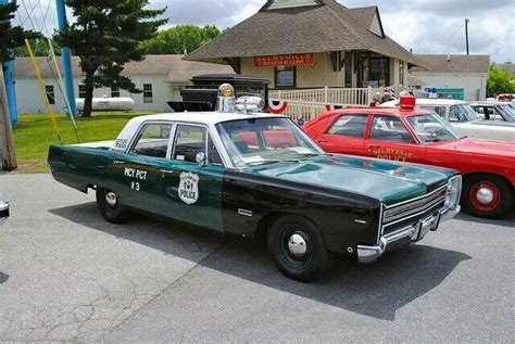 Vintage Police Car 1968 Plymouth Fury