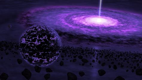 Purple Space Wallpaper 4169