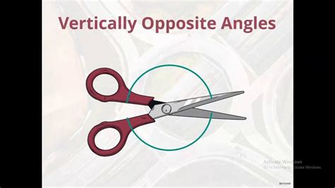 Vertically Opposite Angles In Real Life