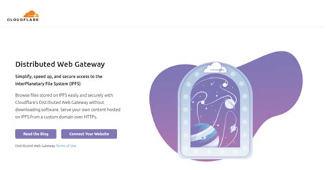Distributed Web Gateway Pitchwall
