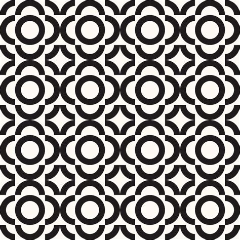 Premium Vector Vector Geometric Abstract Seamless Monochrome Pattern Texture Background