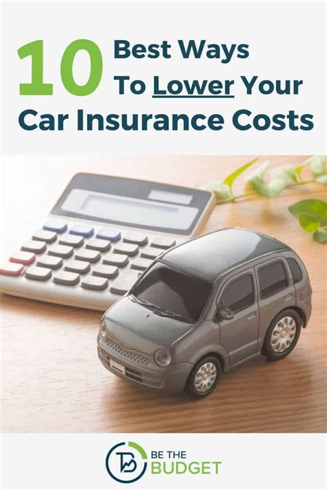 10 Best Ways To Lower Your Car Insurance Costs Be The Budget