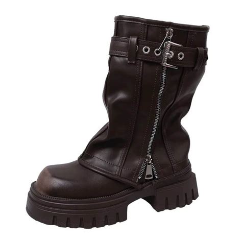 Forbidden Girlfriend Chunky Boots Boogzel Clothing Boogzel Clothing