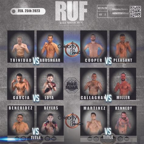 Ruf 52 Mma Celebrity Theatre