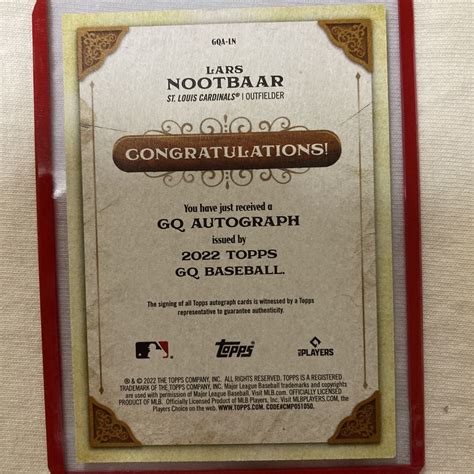 Yahooオークション 2022 Topps Gypsy Queen Lars Nootbaar ラーズ