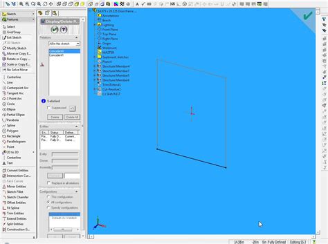 Resize Able Part Template In Solid Works 2004 Grabcad Tutorials