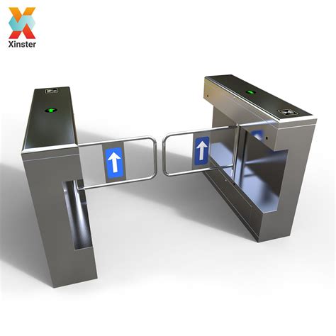 New Facial Recognition Turnstile Gate Swing Barrier Gate Fast Speed Pedestrian Access Control