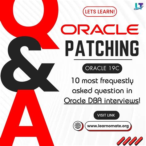 Oracledba Patching Interviewpreparation Dbacareer Oracle19c Ankush Thavali 10 Comments
