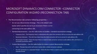 Microsoft Dynamics CRM Connector PPTX Internet Computing