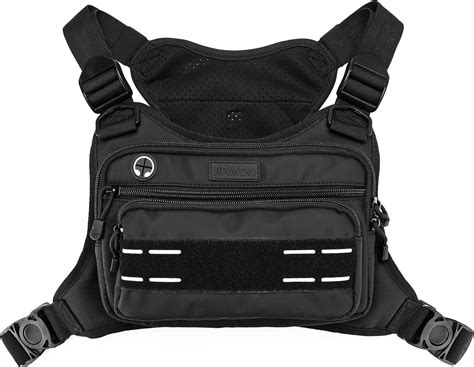 Jipimon Chest Bag For Men With Extra Storage Waterproof