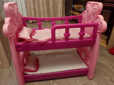 Ліжко двоповерхове лялькове — ціна 300 грн у каталозі Ляльки Купити дитячі товари за доступною