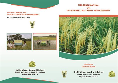 Pdf Integrated Nutrient Management