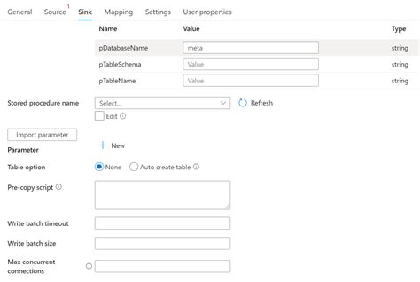 Sql Azure Data Factory V How To Pass A File Name To Stored Procedure Variable Stack Overflow
