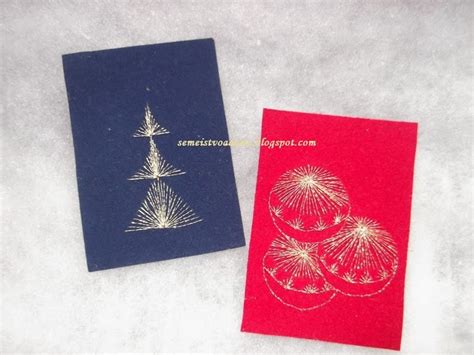 Вижте как го правим ние Коледни картички с техника Изонит