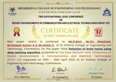 Deepan Kumar B On Linkedin Hi Connections I Am Glad To Share That Our