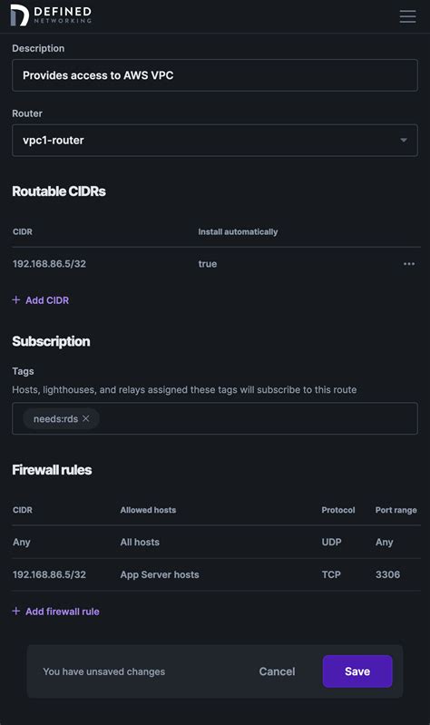 Extend Network Access Beyond Overlay Hosts Managed Nebula Docs